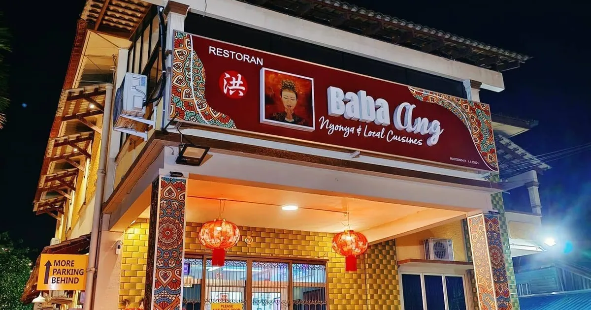 Restoran Baba Ang - Peranakan Lunch & Dinner | TourismMelaka.com
