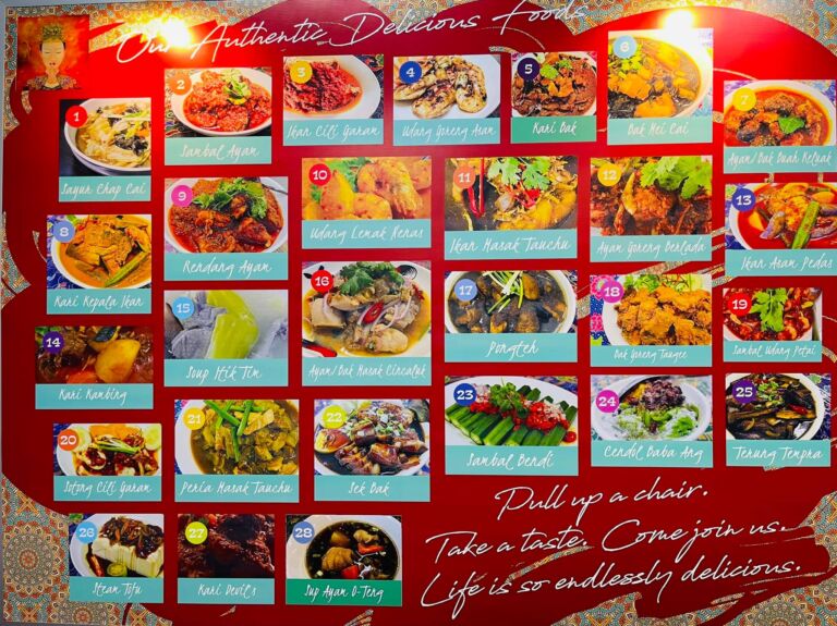 Restoran Baba Ang - Peranakan Lunch & Dinner - TourismMelaka.com